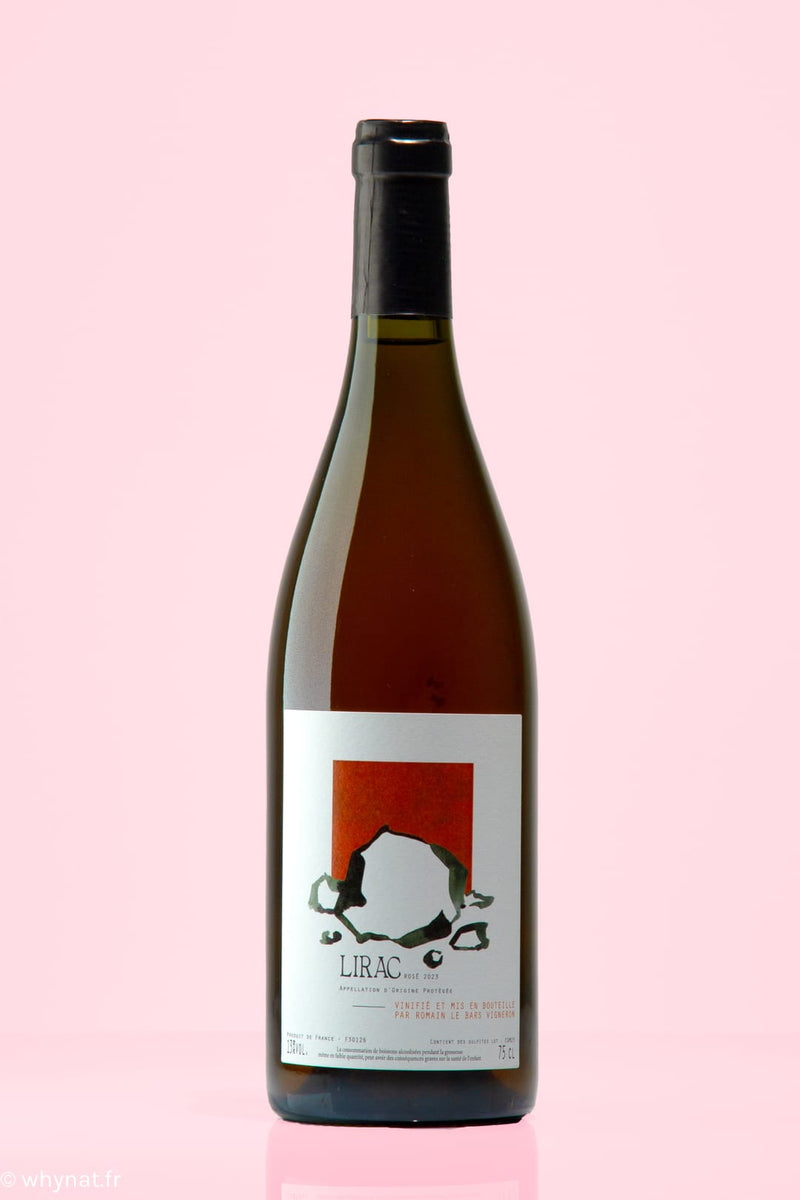 Lirac Rosé, 2023 de Romain Le Bars - Whynat.fr